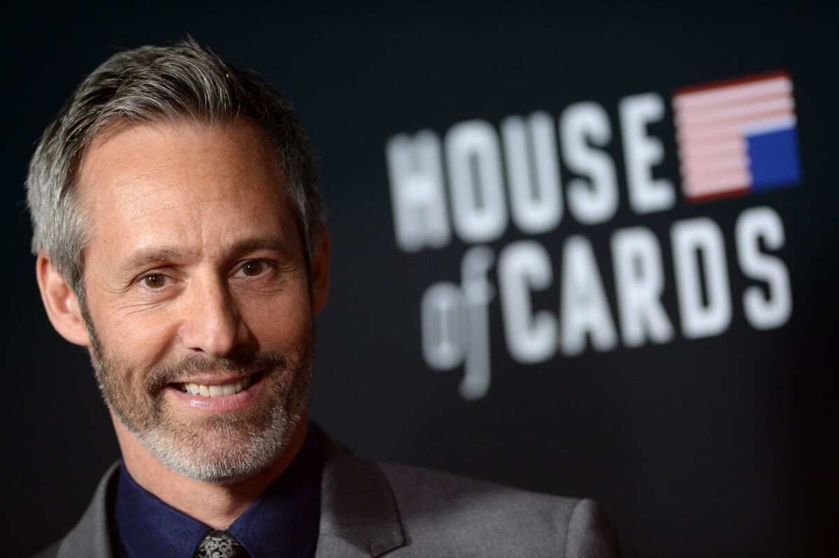 Photo : Michael Gill lors de la première de House of Cards, saison 2, à ...