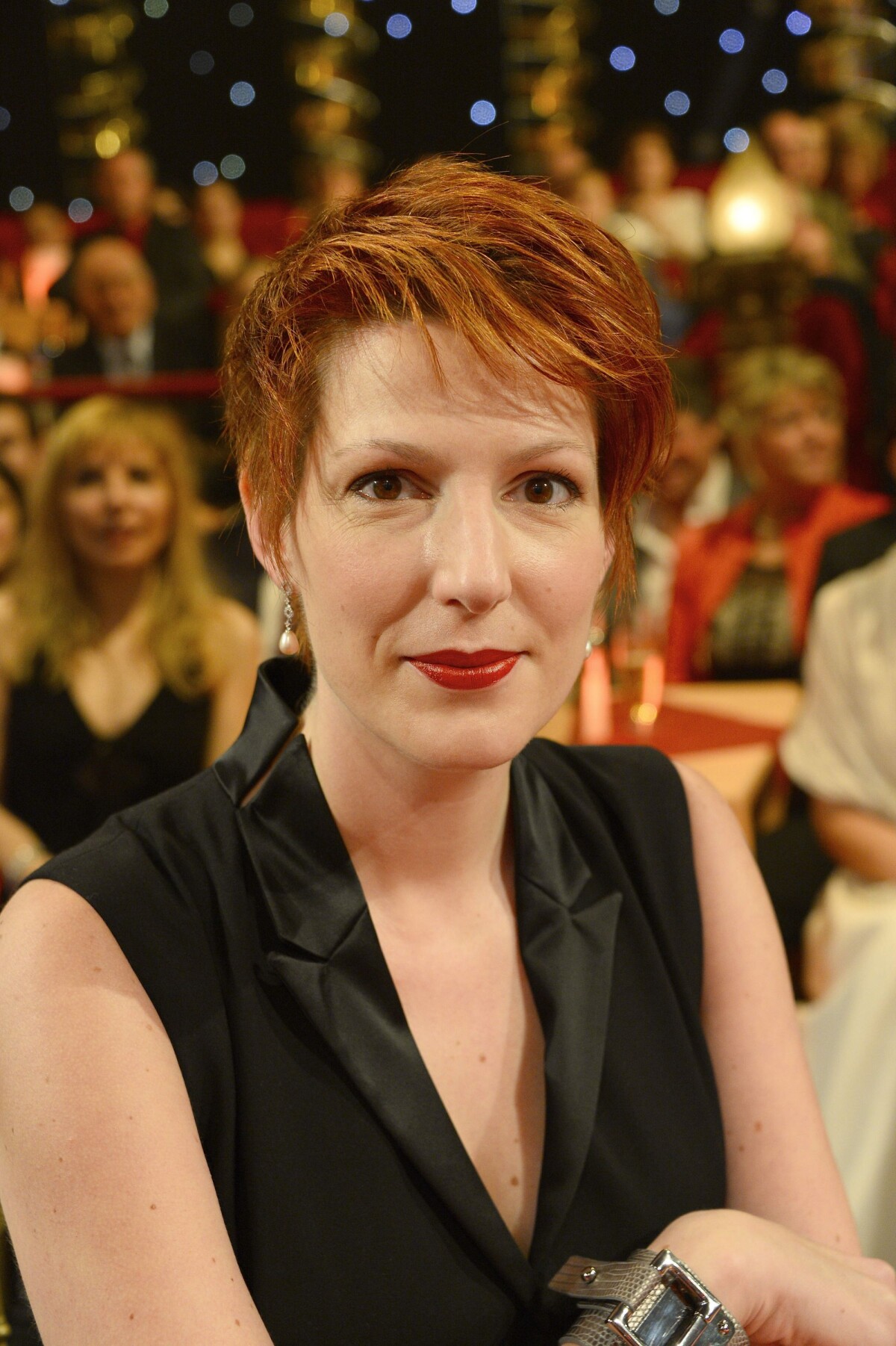 Photo : Exclusif - Natacha Polony à l'enregistrement de l'émission "Le ...