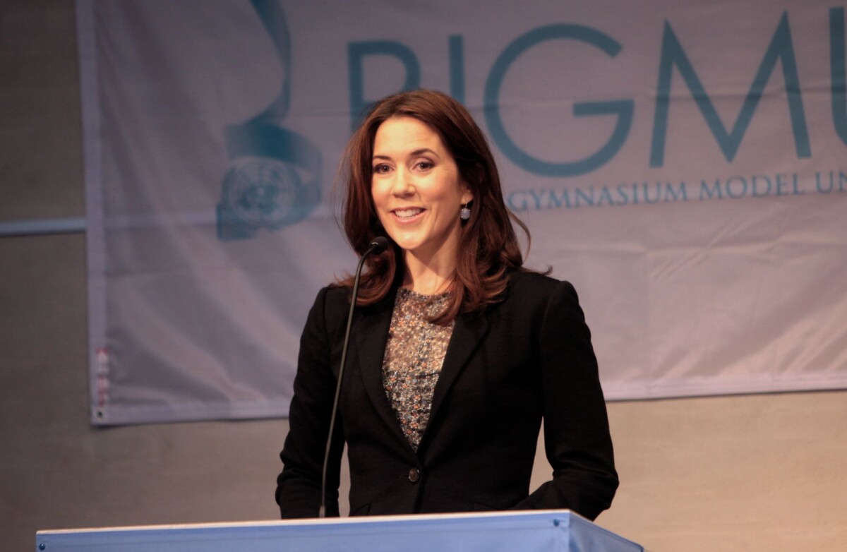 Photo : La princesse Mary de Danemark lors de l'ouverture de la ...