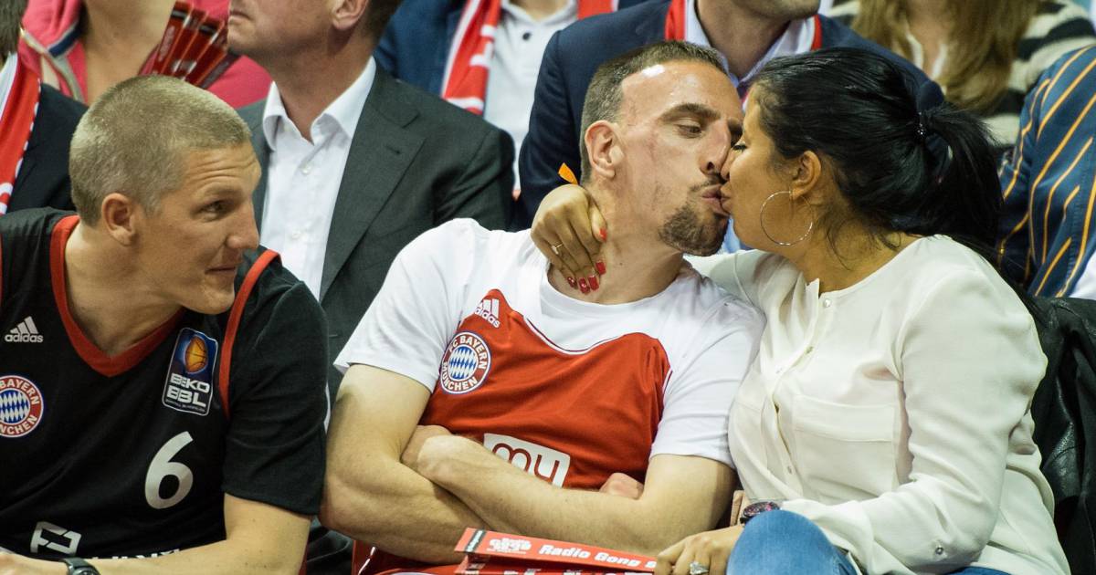 Franck Ribéry et Wahiba : Amoureux et joyeux, même quand le Bayern perd ...