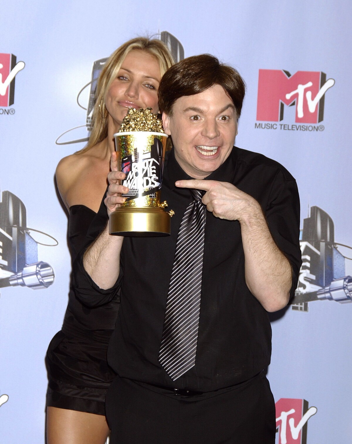 Photo : Cameron Diaz et Mike Myers aux MTV Video Music Awards 2007 pour ...