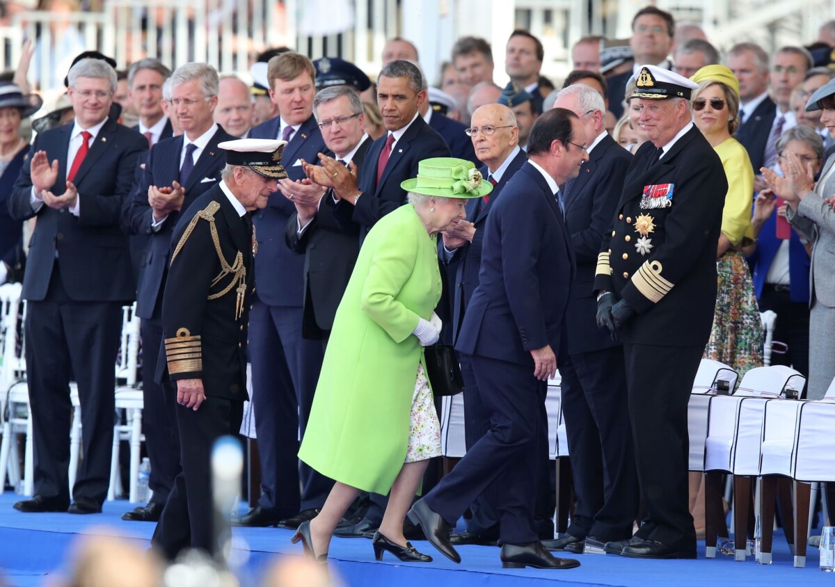 Photo : Stephen Harper (Premier ministre canadien), le roi Philippe de ...