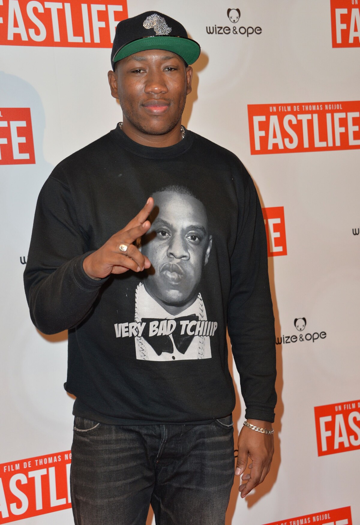 Photo : Mokobé lors de l'avant-première du film "Fastlife" au cinéma ...