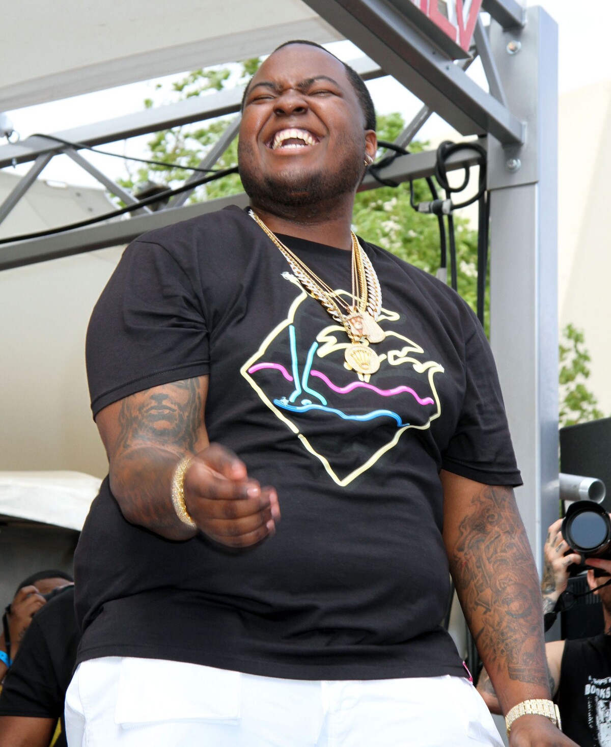 Photo : Le rappeur Sean Kingston en concert au DayClub à Las Vegas, le ...