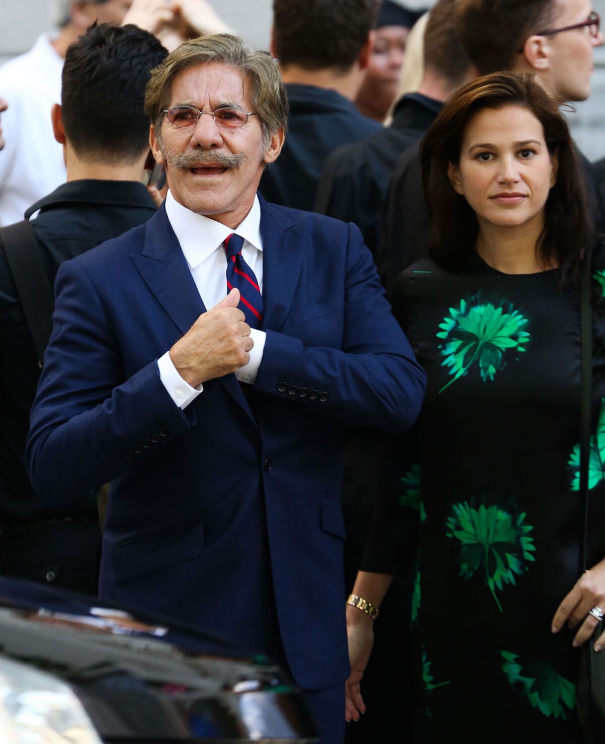 Photo : Geraldo Rivera - Obsèques de Joan Rivers au Temple Emanu-El à ...