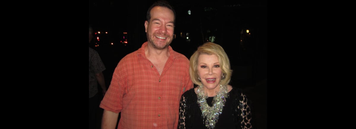 Photo : Joan Rivers et Shade Rupe, le 27 août 2014 à New York. Sans ...