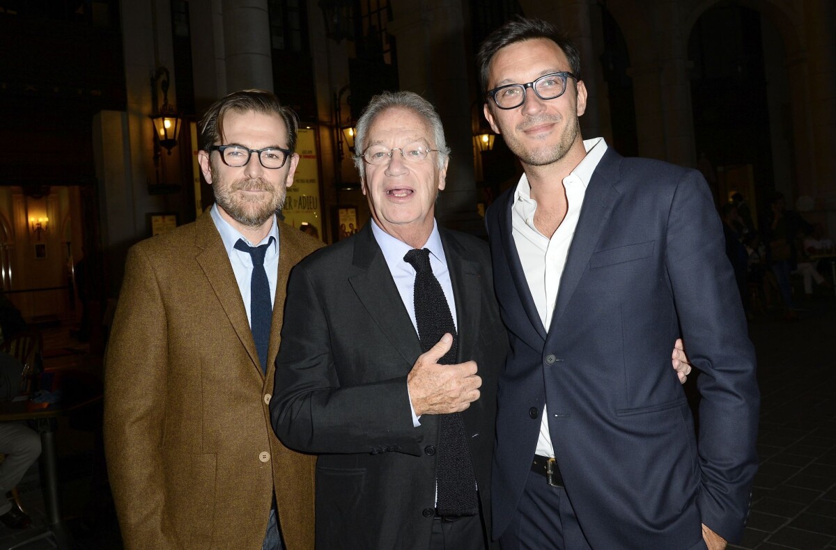 Photo : Matthieu Delaporte, Bernard Murat et Alexandre de La Patellière ...