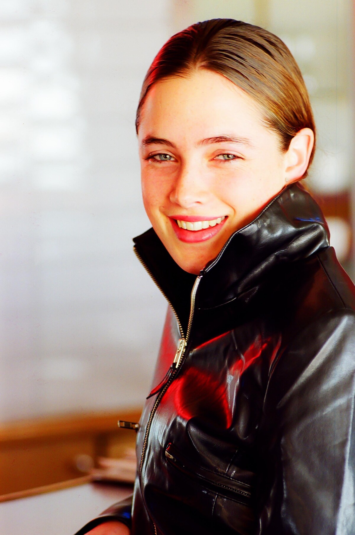 Photo : Reeva Steenkamp, lors de son premier shooting à l'âge de 15 ans ...