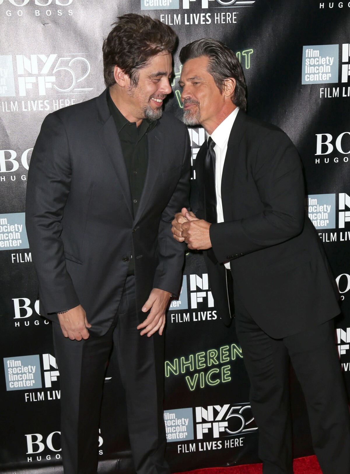 Photo : Benicio Del Toro, Josh Brolin à la première de "Inherent Vice ...