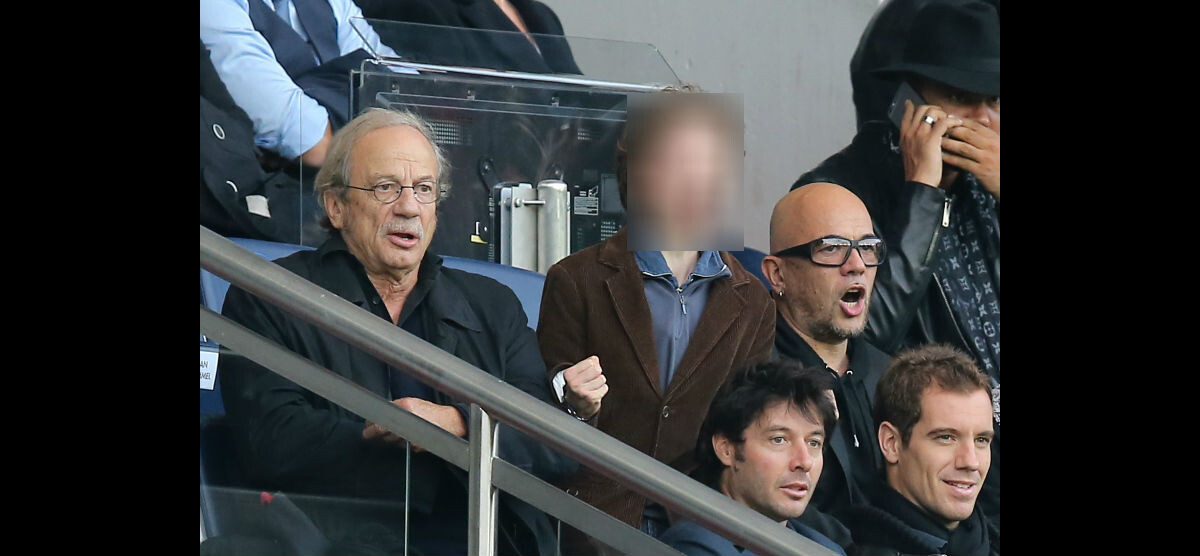 Photo : Patrick Chesnais et Pascal Obispo, au Parc des Princes, le ...