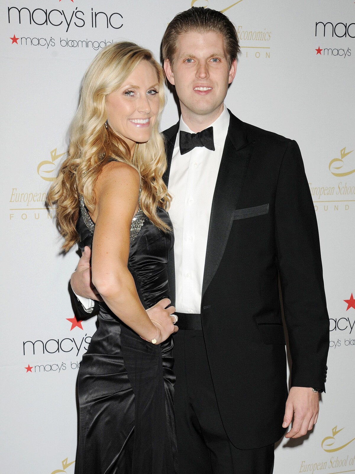 Photo : Lara Yunaska et Eric Trump à New York, le 5 décembre 2012 ...