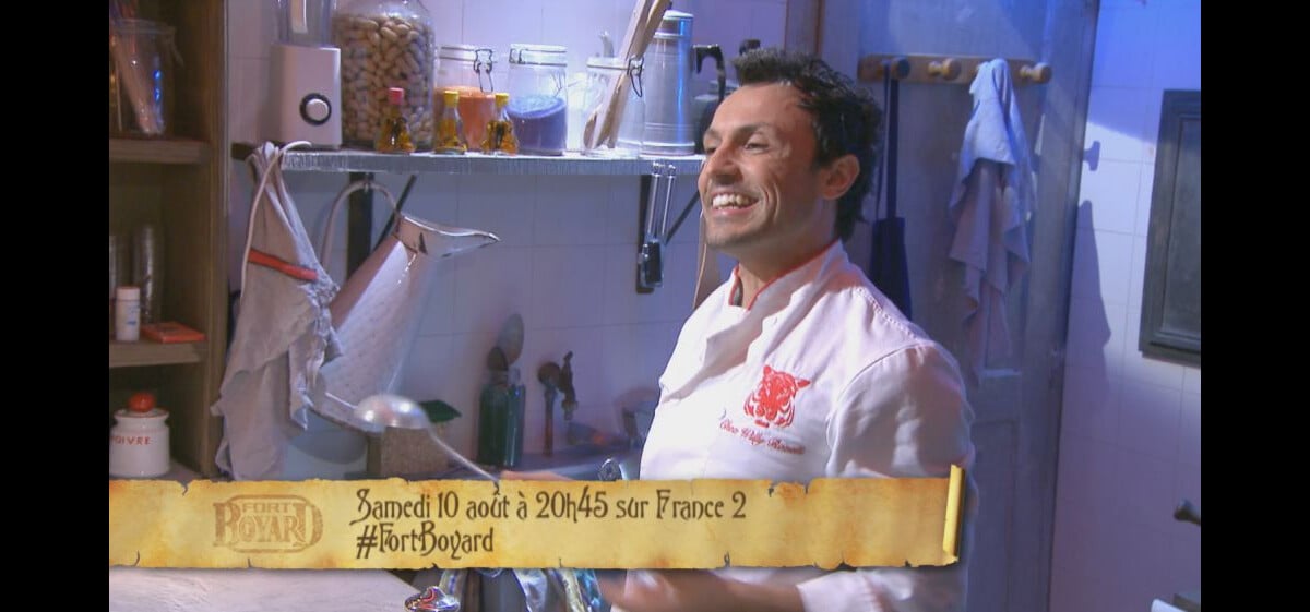 Photo : Willy Rovelli dans Fort Boyard, le 10 août 2013 sur France 2 ...