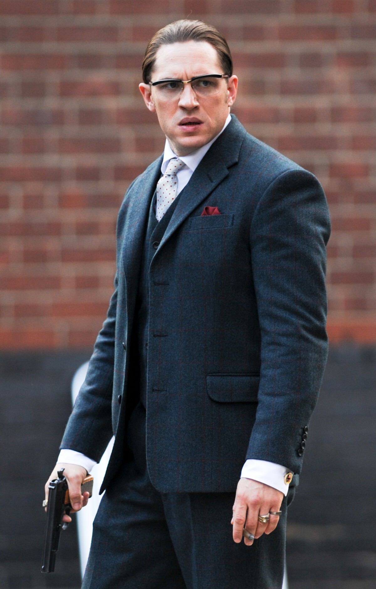 Photo : Tom Hardy à Londres, le 15 août 2014. - Purepeople