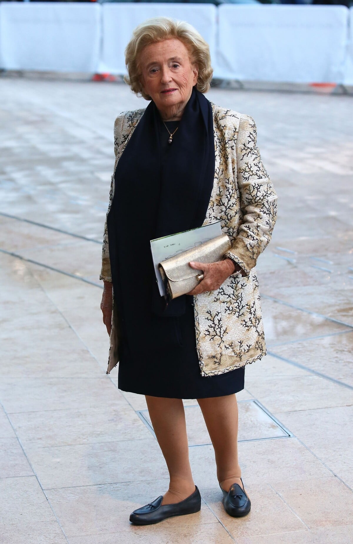Photo : Bernadette Chirac - Inauguration de la Fondation Louis Vuitton ...