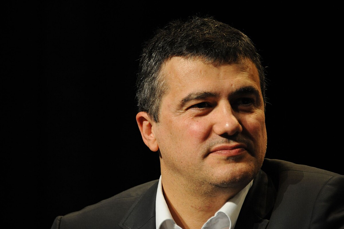 Photo : Patrick Pelloux lors d'une conférence de presse de Charlie ...