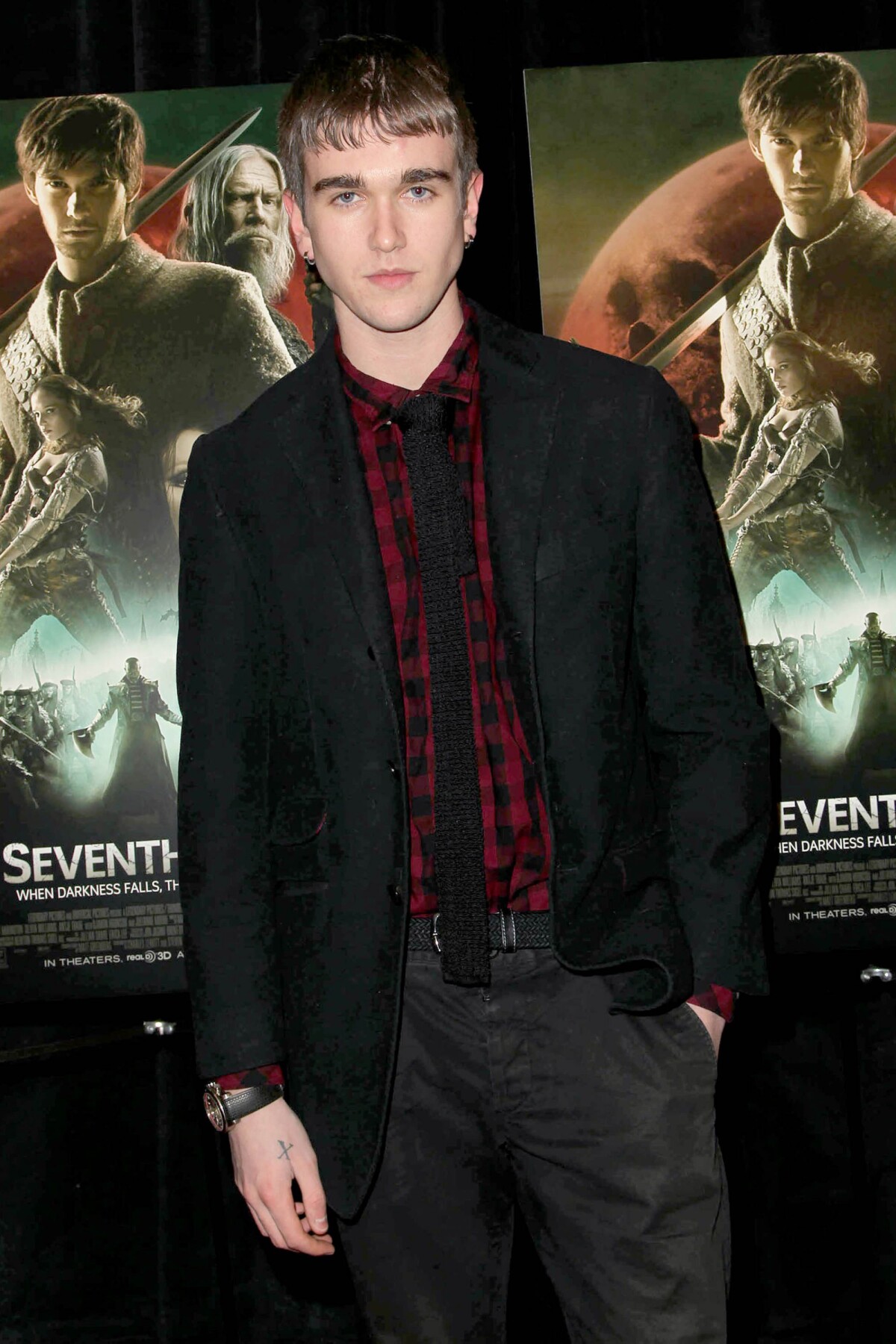 Photo : Gabriel Day-Lewis à la première du "Septième fils" à New York ...