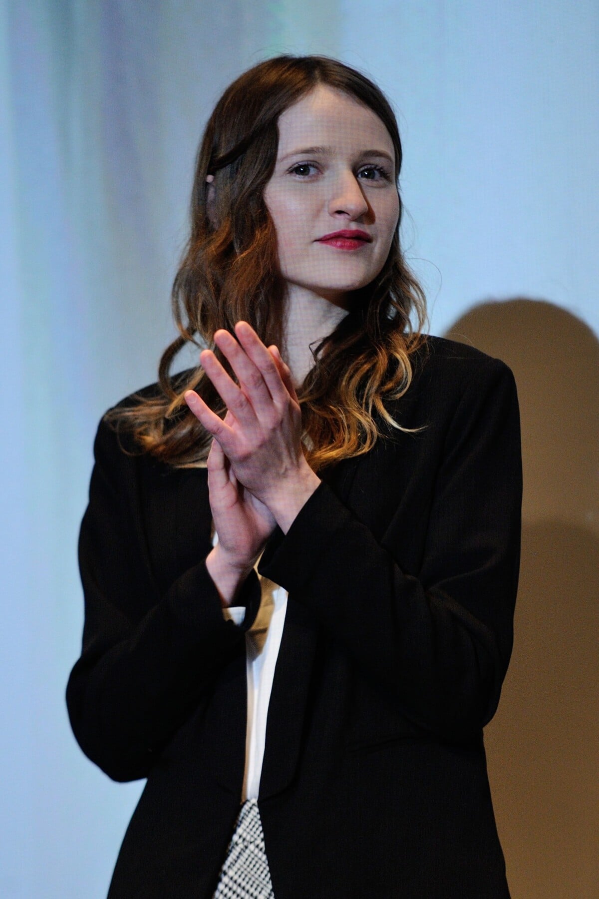 Photo : Christa Théret lors du 22e Festival International du Film ...