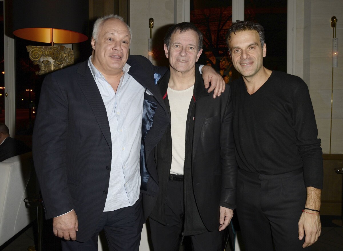 Photo : Exclusif - Éric-Emmanuel Schmitt, Francis Huster et Steve ...
