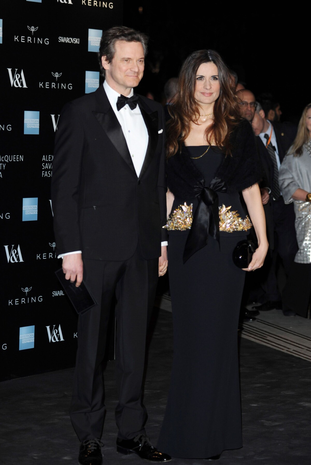 Photo : Colin Firth et sa femme Livia au Photocall lors du gala ...