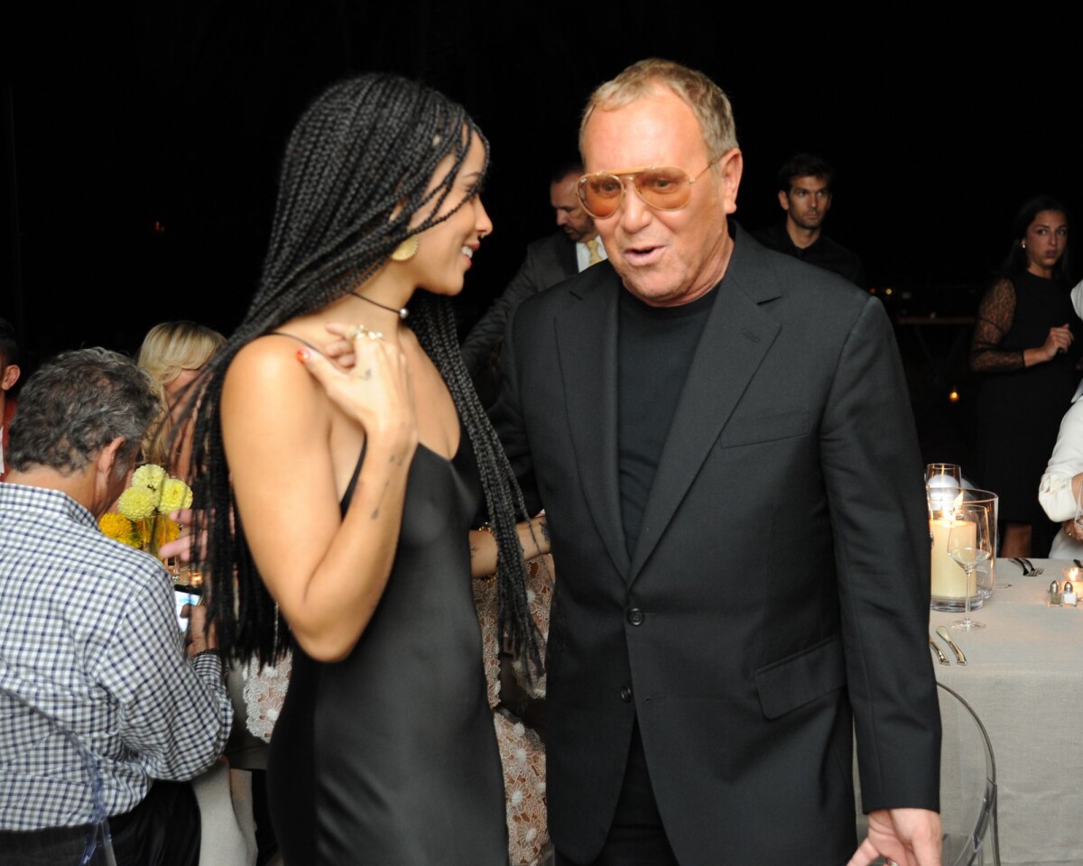 Photo : Zoe Kravitz, Michael Kors au dîner Claiborne Swanson Frank's ...
