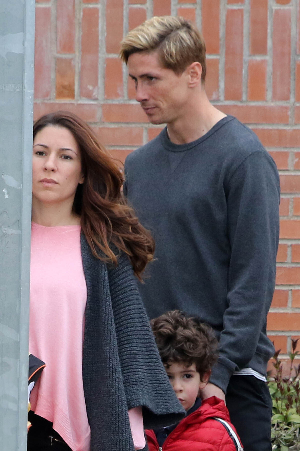 Photo : Fernando Torres avec son fils Leo et son épouse Olalla, le 20 ...
