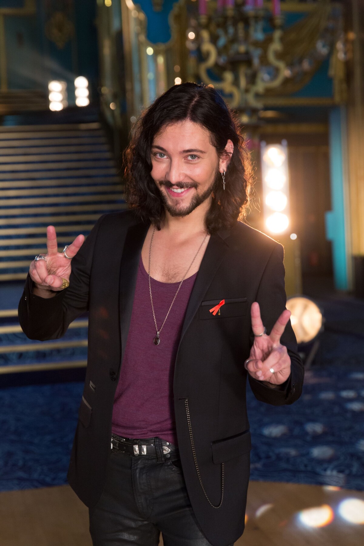 Photo : Exclusif - Fabien Incardona - Backstage de l'enregistrement de ...