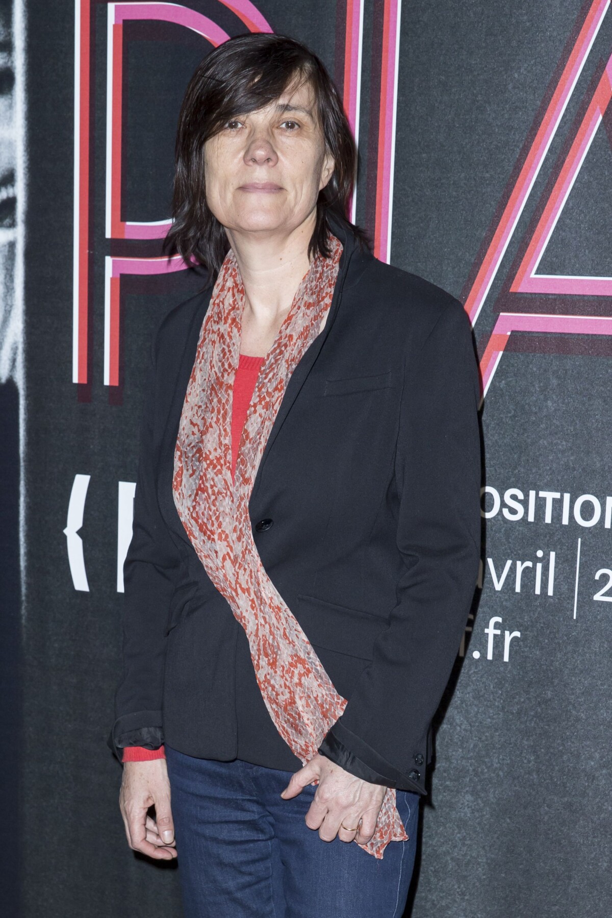 Photo : Catherine Corsini - Photocall de l'exposition "Piaf" à la ...