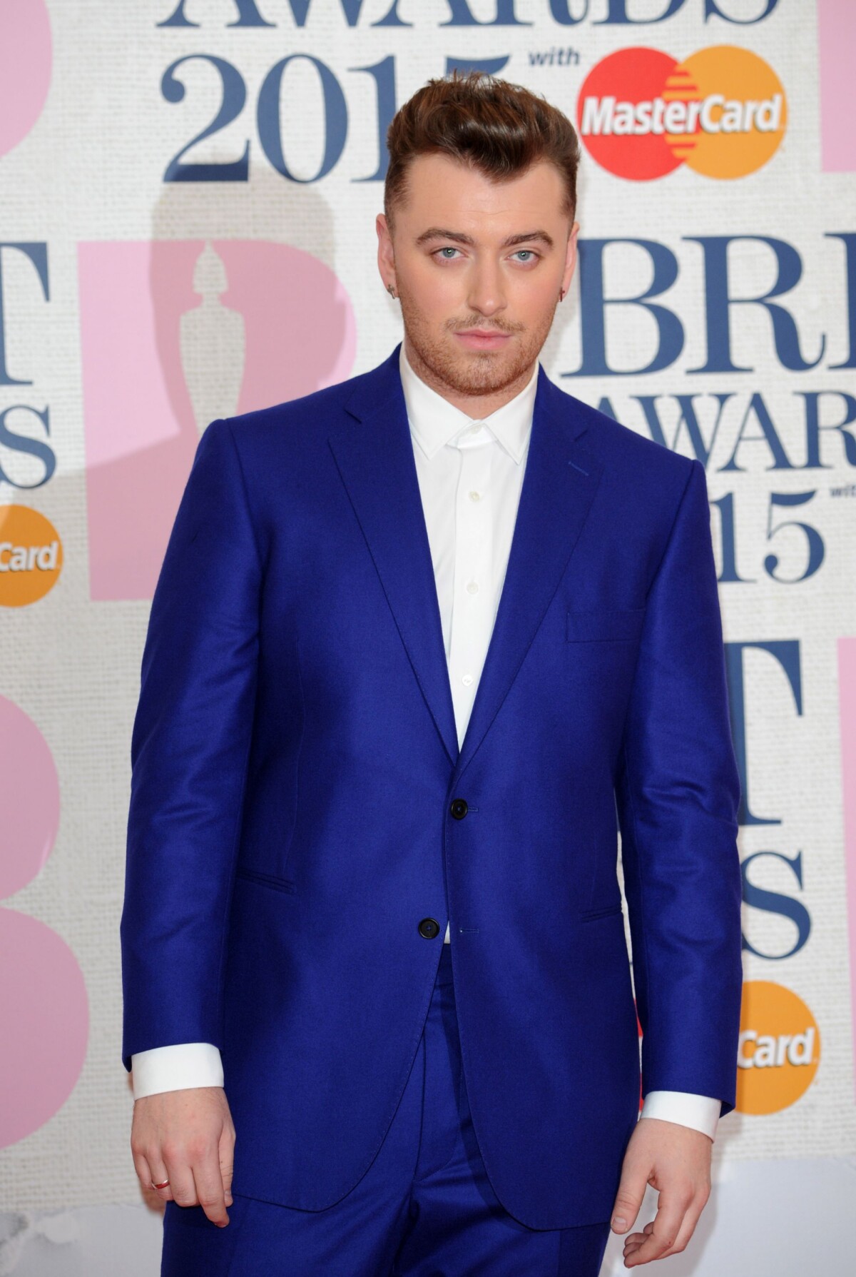 Photo : Sam Smith - Cérémonie des Brit Awards 2015 à Londres le 25 ...