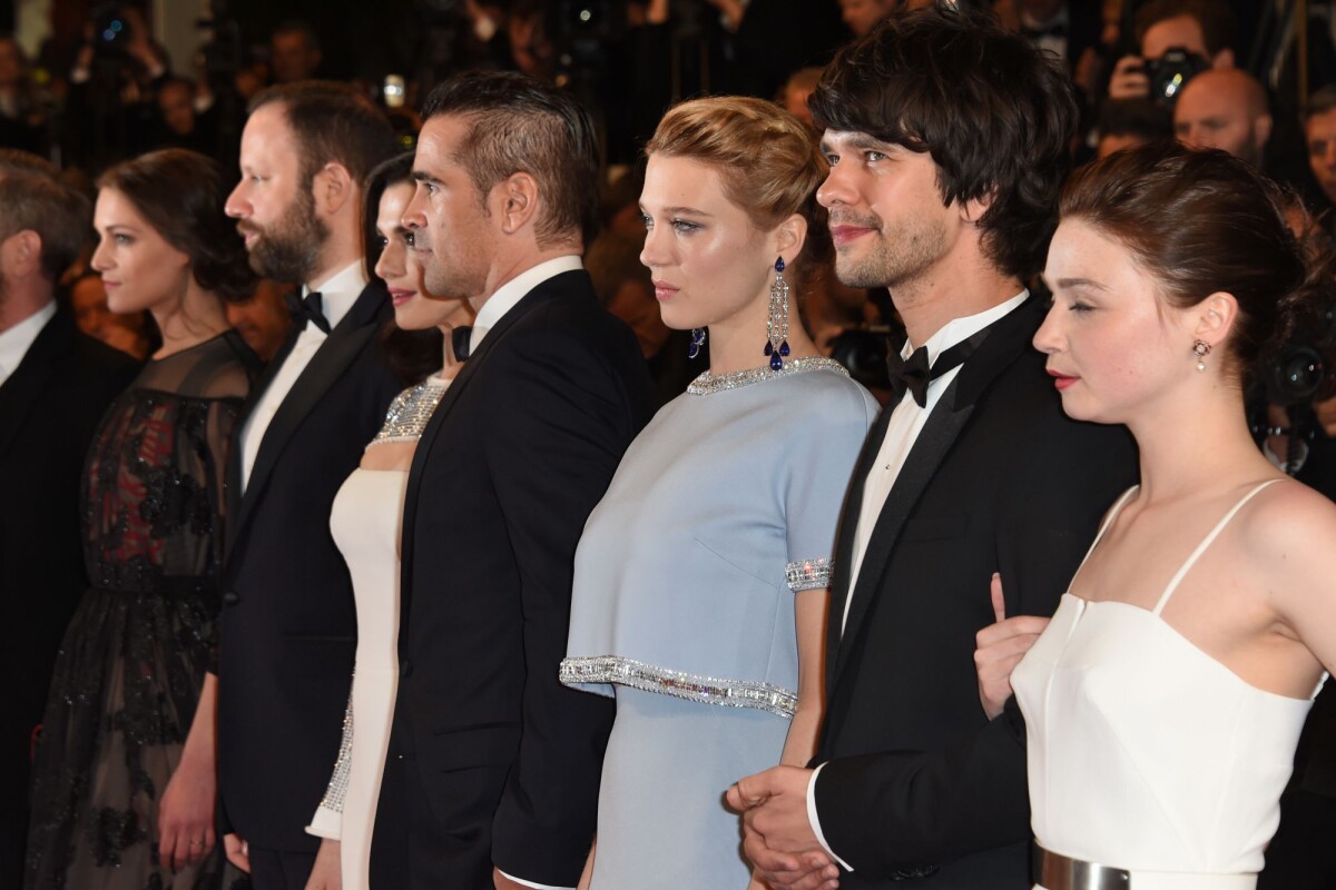 Photo : Colin Farrell, Léa Seydoux, Ben Whishaw et Jessica Barden ...