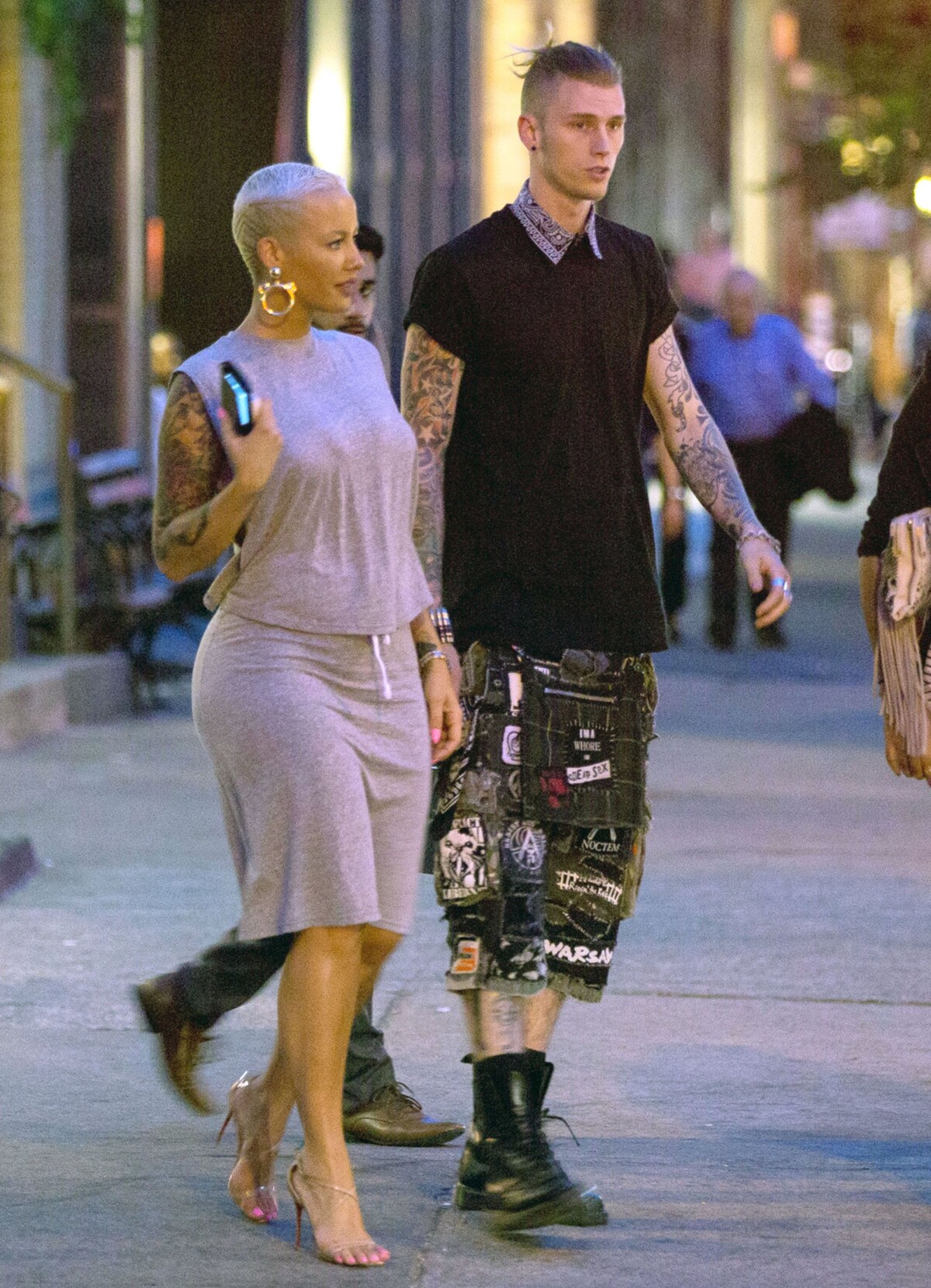 Photo : Exclusif - Prix Spécial - Amber Rose et son nouveau compagnon ...