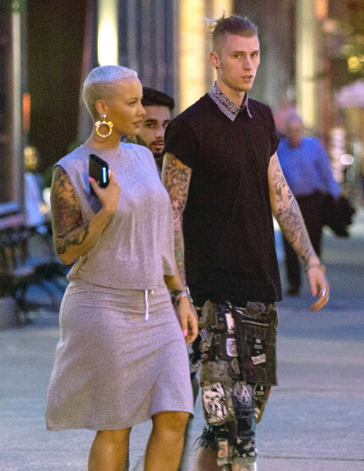 Photo : Exclusif - Prix Spécial - Amber Rose et son nouveau compagnon ...