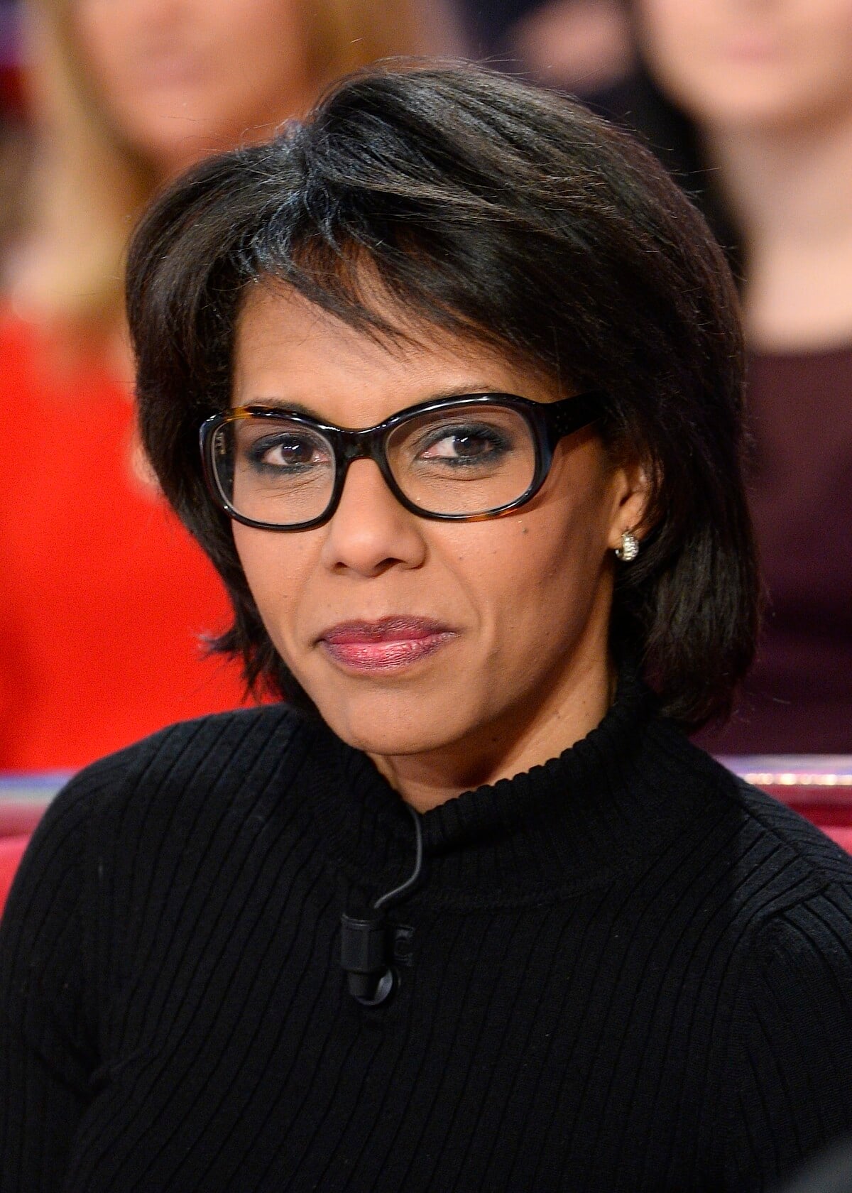 Photo : Audrey Pulvar - Enregistrement de l'émission Vivement Dimanche ...