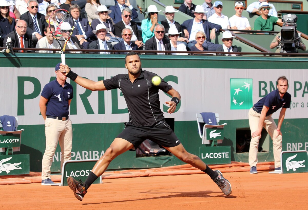 Photo : Jour 10 - Jo-Wilfried Tsonga se qualifie pour les demi-finales ...