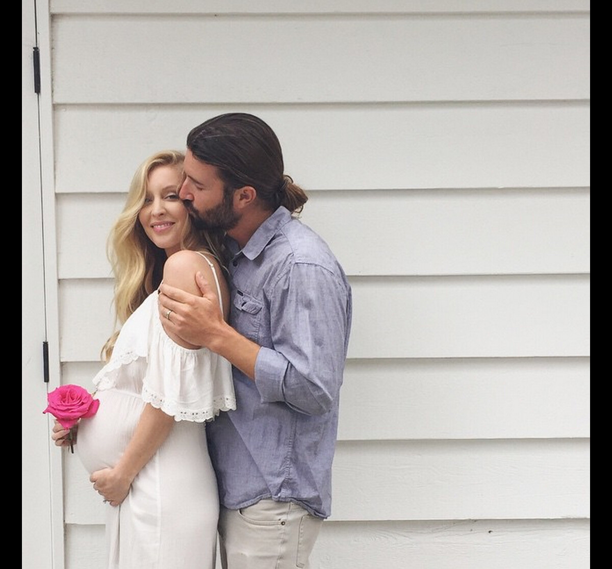 Photo : Brandon et Leah Jenner ont révélé attendre une petite fille sur ...