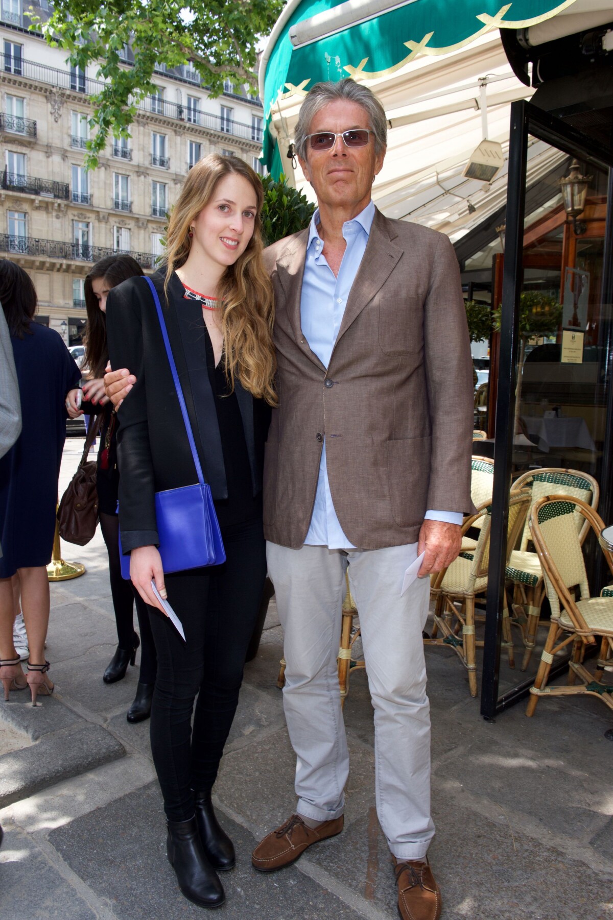 Photo : Dominique Desseigne et sa fille Joy - Déjeuner "Pères et Filles ...