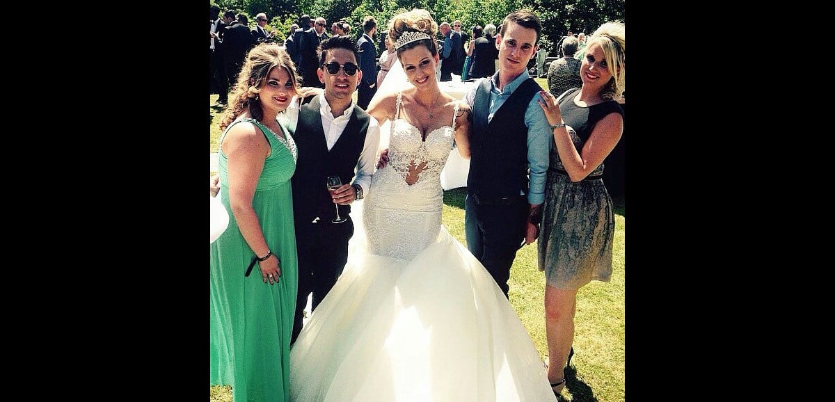 Photo : Mariage d'Axel Witsel et Rafaella Szabo à Creppe le 14 juin ...