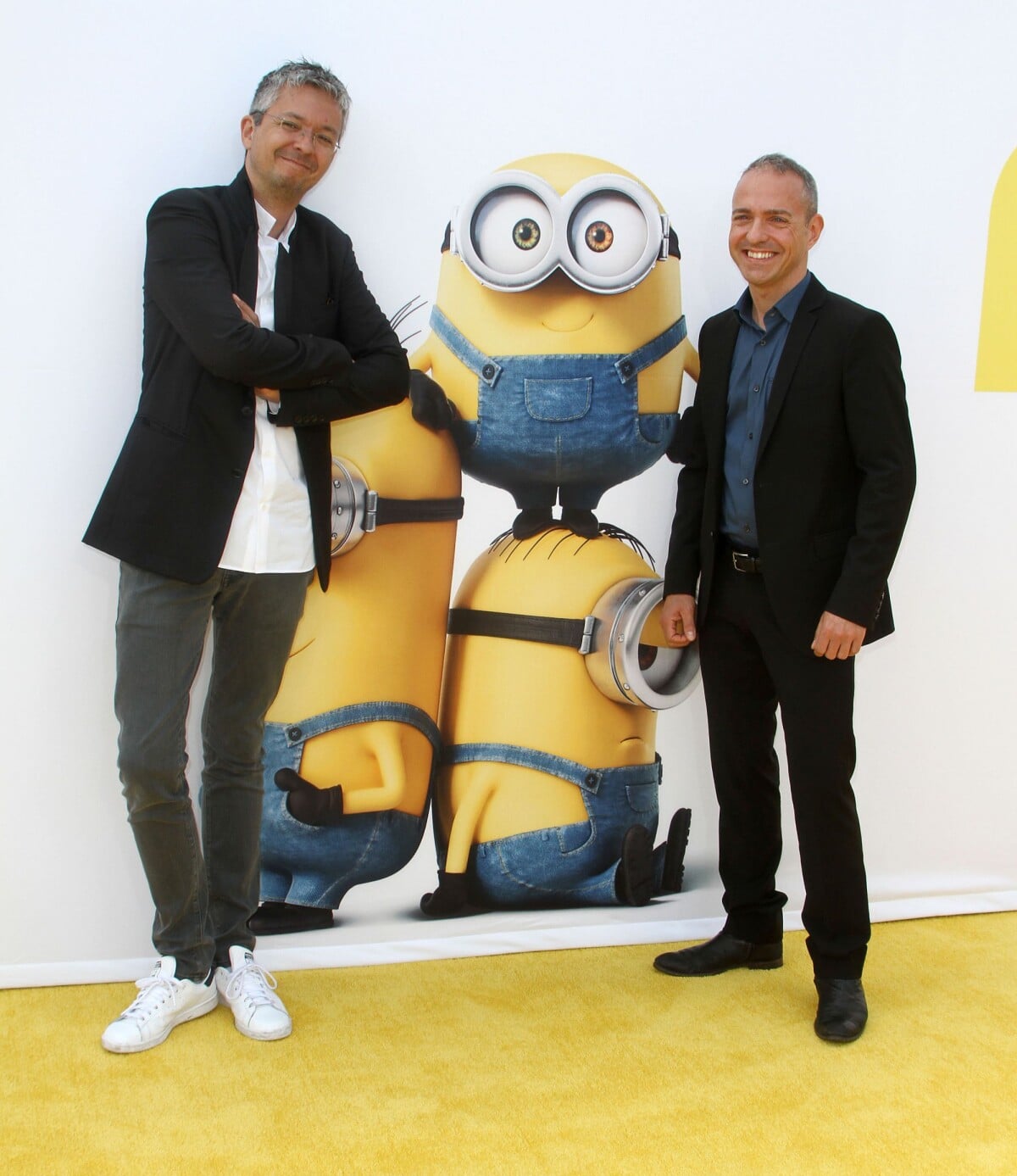 Photo : Pierre Coffin et Kyle Balda (réalisateurs) - Première du film ...