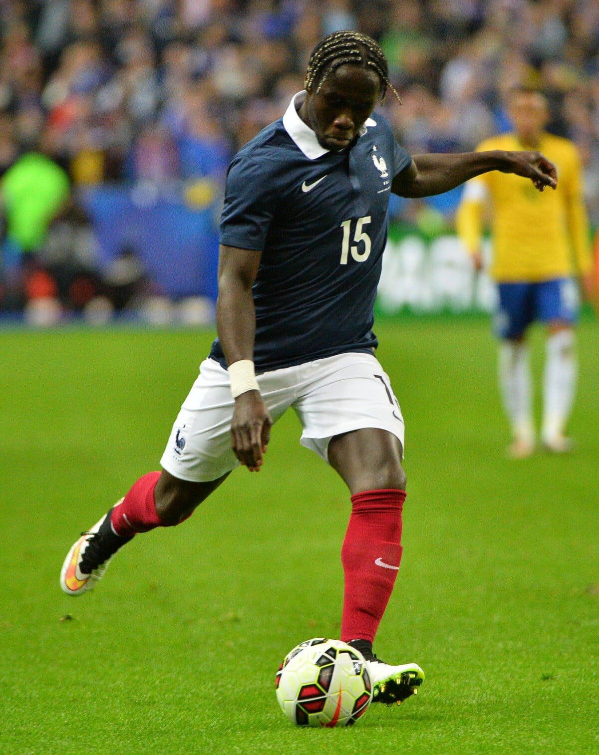 Photo : Bacary Sagna lors du match France - Brésil au Stade de France ...