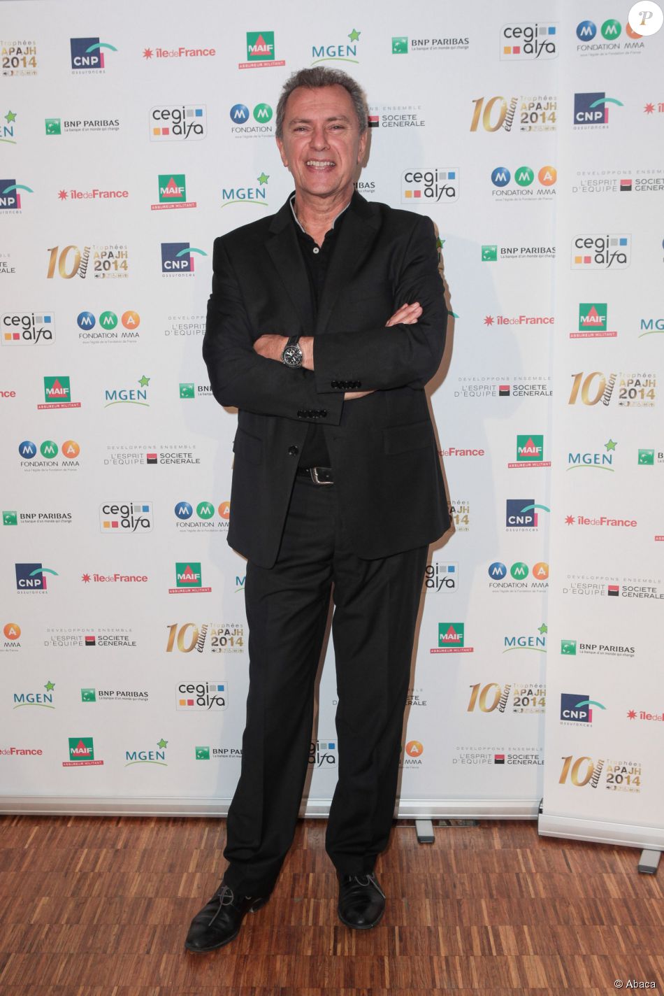 Richard Sanderson lors des Trophées APAJH 2014 - Purepeople