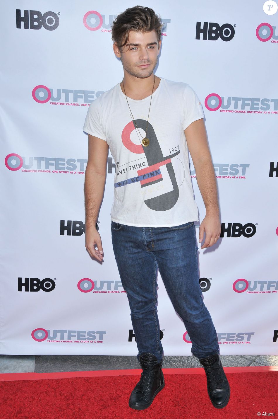 Garrett Clayton à la première de «Jenny's wedding» à West Hollywood, le ...