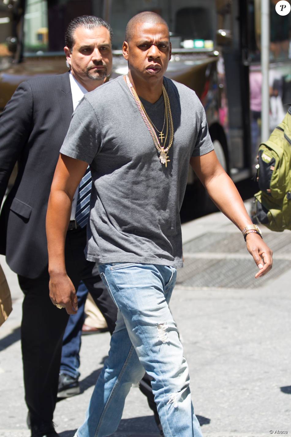 Jay-Z à New York, le 16 juillet 2015. - Purepeople