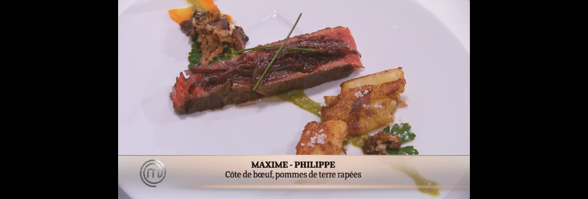 Photo : L'assiette de Maxime et Philippe, dans Masterchef 2015 sur NT1 ...