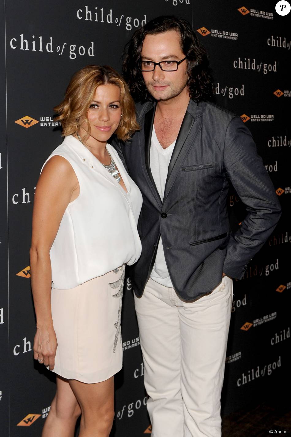 Angel Reed et Constantine Maroulis à la première de Child Of God à New ...