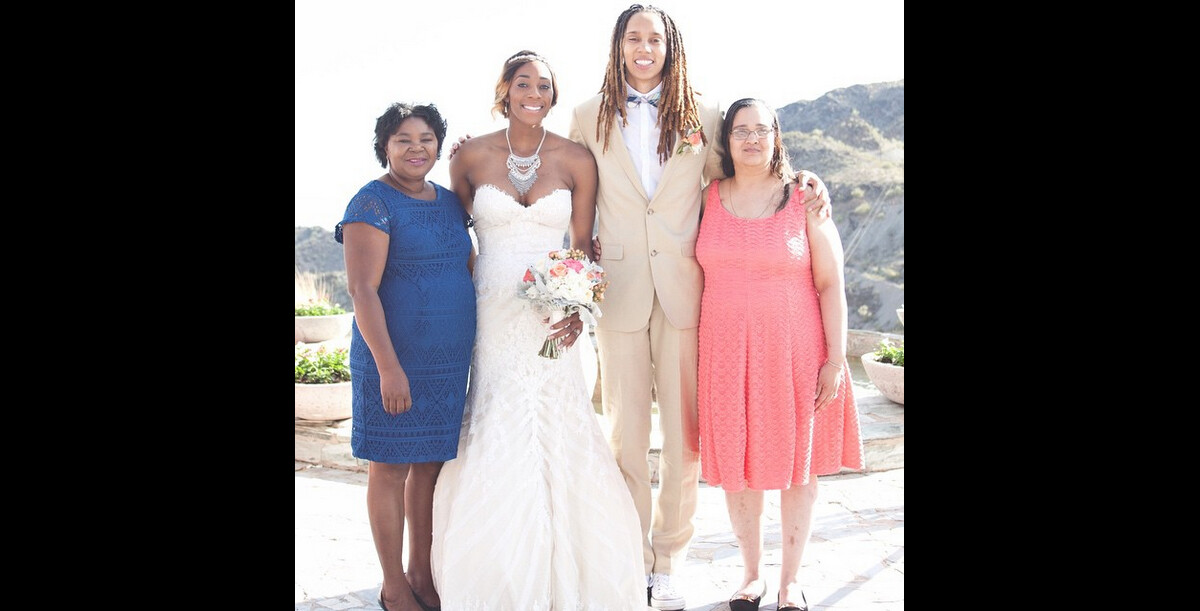 Photo : Brittney Griner et Glory Johnson se sont mariées le 8 mai 2015 ...