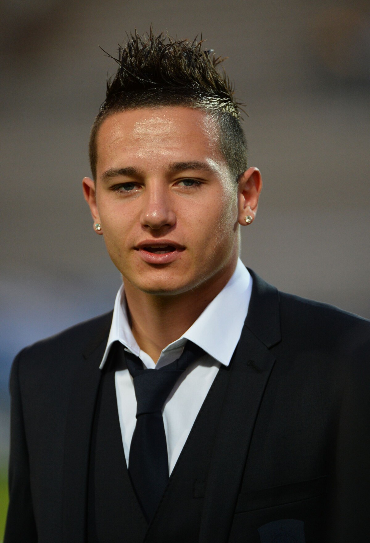 Photo : Florian Thauvin lors du matche de Ligue des champions entre l ...