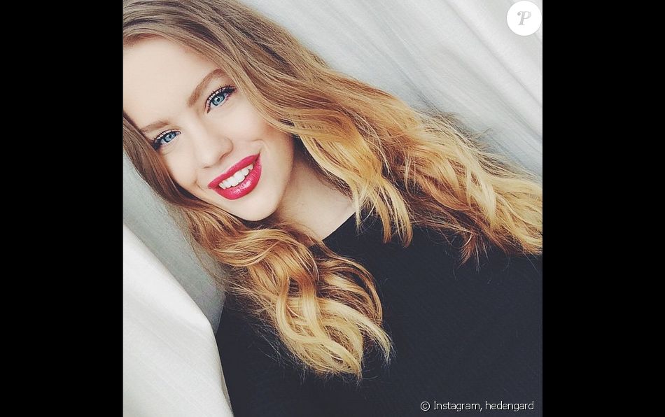 La belle Agnes a posté ce cliché sur le réseau social Instagram ...