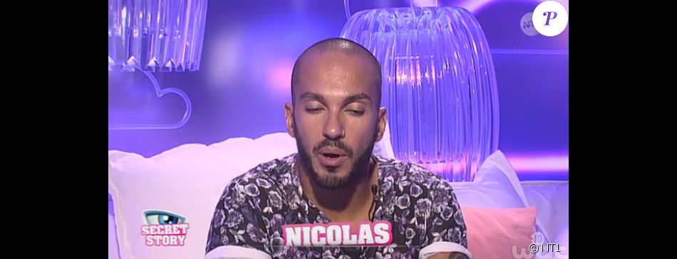 Nicolas - Quotidienne de Secret Story 9, le mardi 25 août 2015, sur NT1 ...