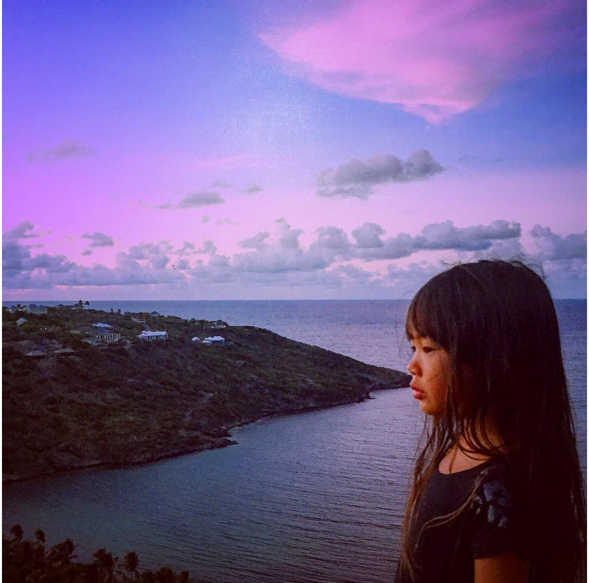 Photo : Joy Hallyday à Saint-Barthélemy, août 2015. - Purepeople
