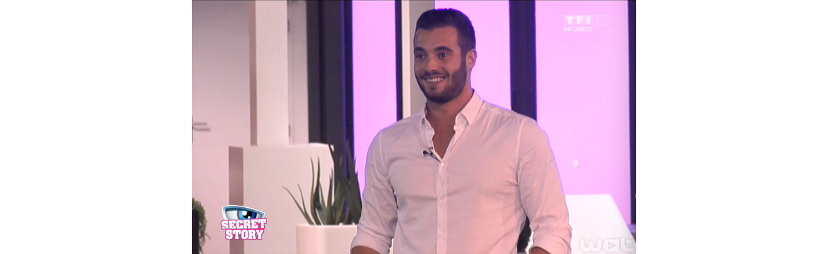 Photo : Loïc, dans Secret Story 9 l'hebdo, le vendredi 4 septembre 2015 ...