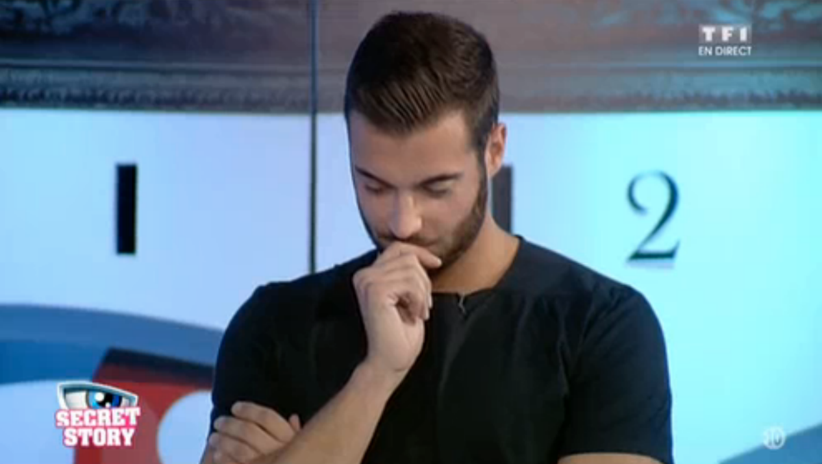 Photo : Loïc, dans l'hebdo Secret Story 9 du vendredi 11 septembre 2015 ...